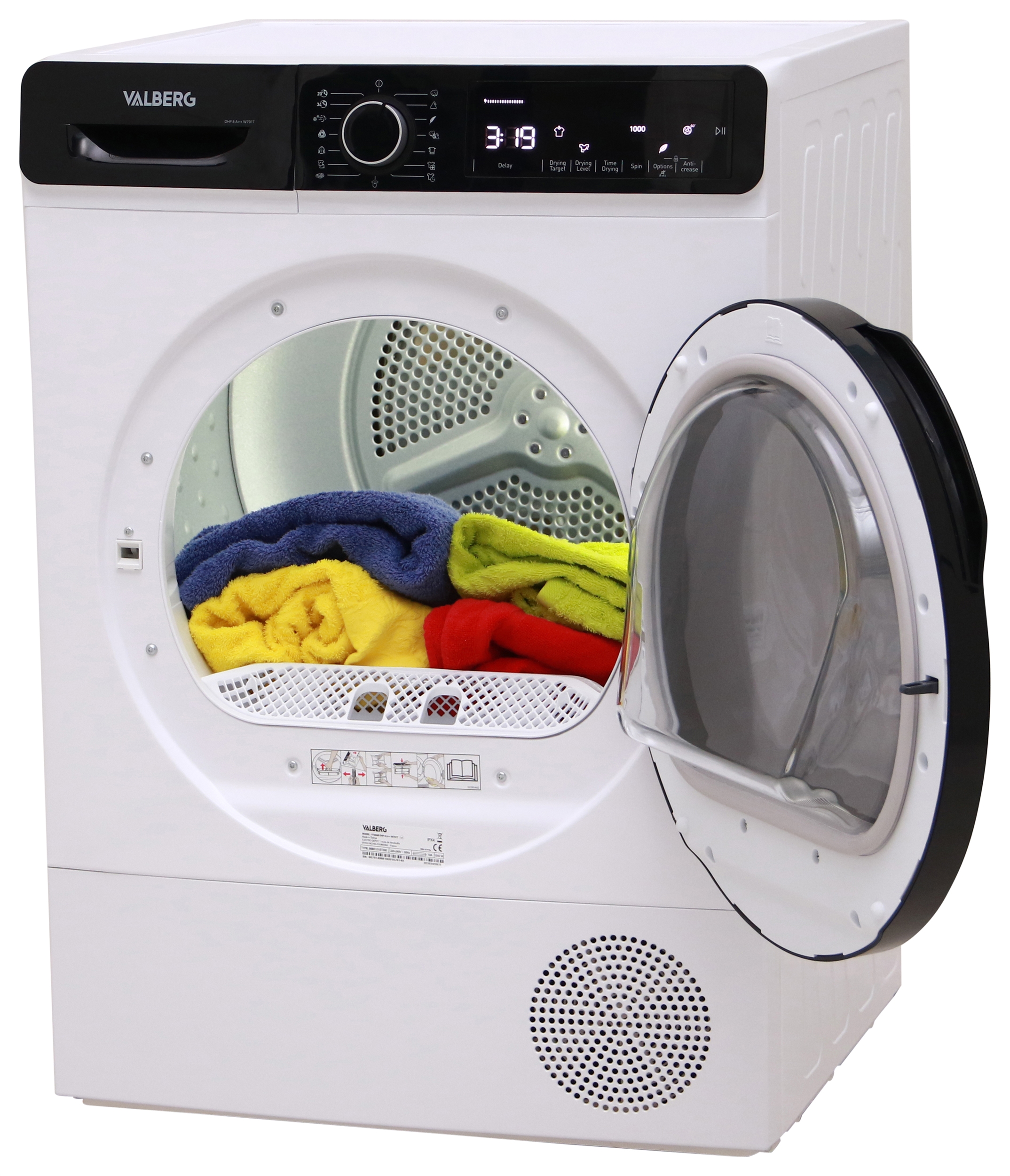 VALBERG DHP 8 A++ W701T test en review - Testaankoop