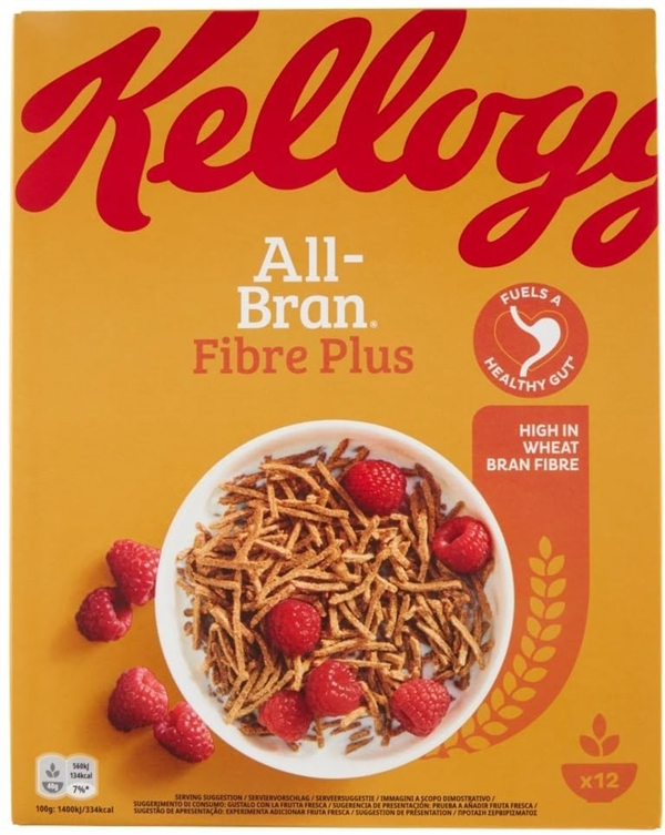 KELLOGG'S All-bran Fibre plus gezondheidsscore - Testaankoop gezond