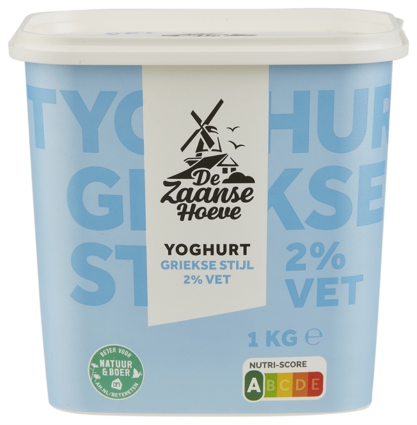 DE ZAANSE HOEVE (ALBERT HEIJN) YOGHURT GRIEKSE STIJL 2 % VET: test ...