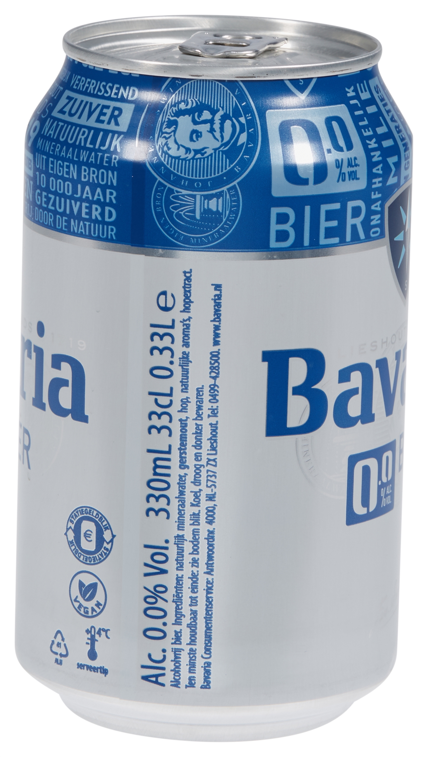 BAVARIA 0.0 alc vol. Bier test en review - Testaankoop gezond