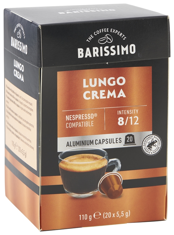 BARISSIMO (ALDI) Lungo crema test, prijzen en review - Testaankoop gezond