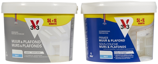 V33 Muur & Plafond test en review - Testaankoop