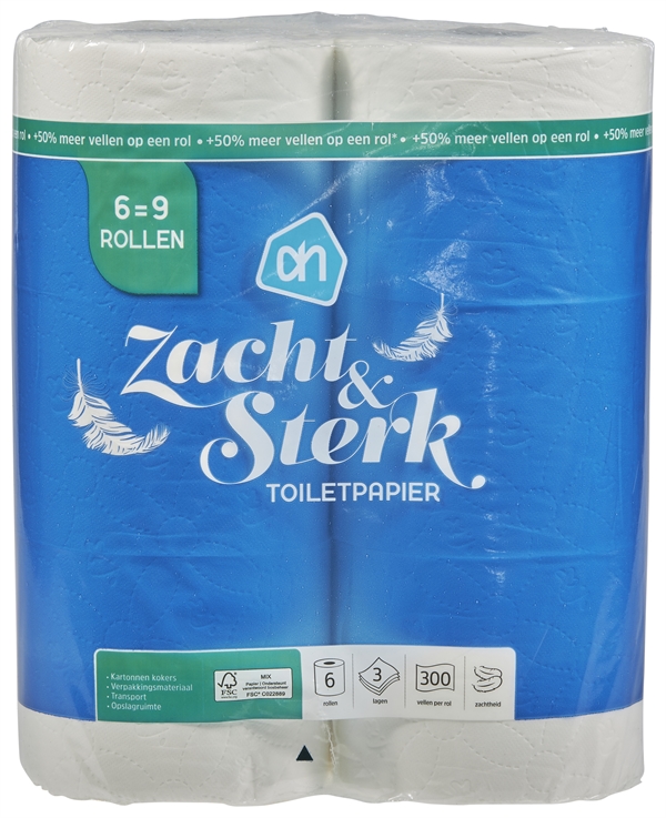 ALBERT HEIJN TOILETPAPIER ZACHT & STERK 3-LAAGS test en review ...