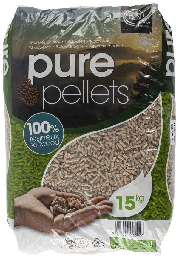 PURE PELLETS 100% SOFTWOOD test en review - Testaankoop