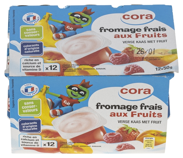 CORA VERSE KAAS MET FRUIT test en review - Testaankoop gezond