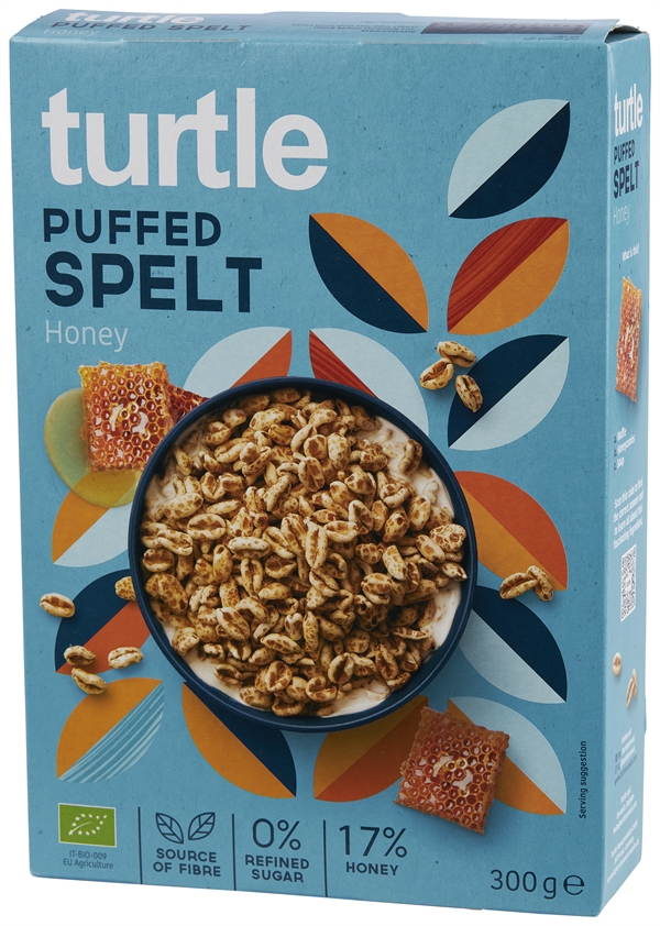 TURTLE PUFFED SPELT HONEY gezondheidsscore - Testaankoop gezond