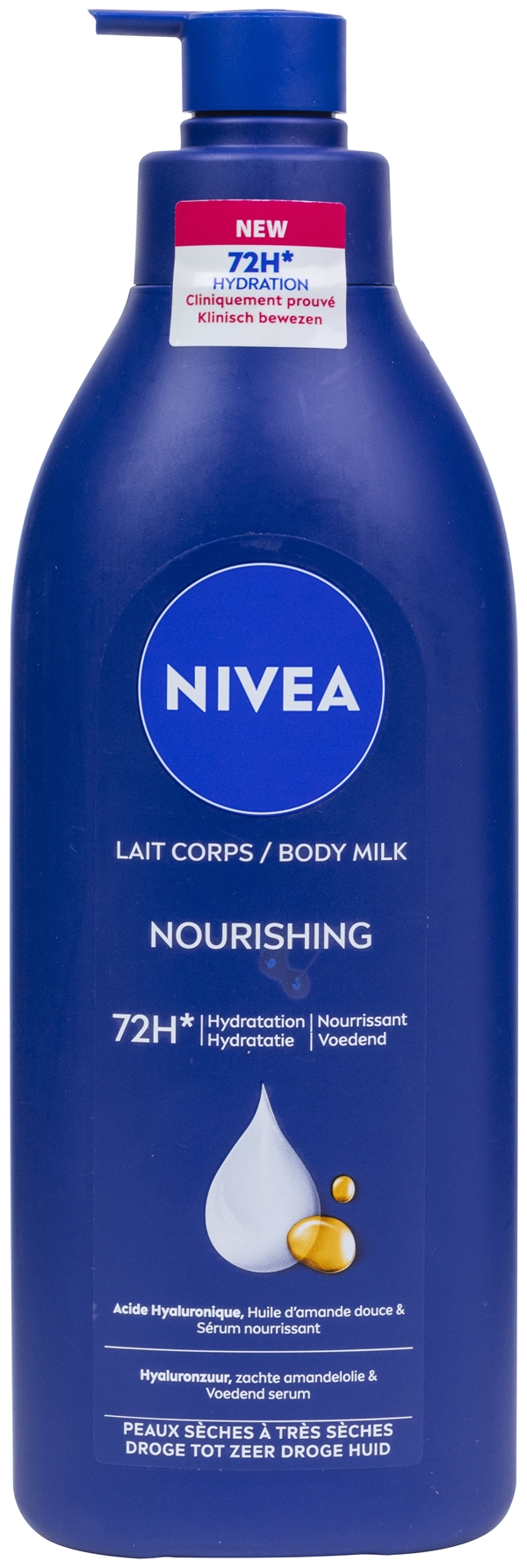 NIVEA Body milk nourishing 72h test en review - Test Gezond
