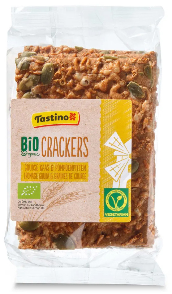 TASTINO (LIDL) Bio crisp bread oatmeal & chia seeds gezondheidsscore ...