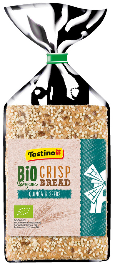 TASTINO (LIDL) Bio crisp bread quinoa & seeds gezondheidsscore ...