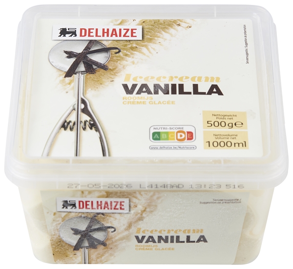 DELHAIZE VANILLA IJSROOM: test, prijs en kenmerken