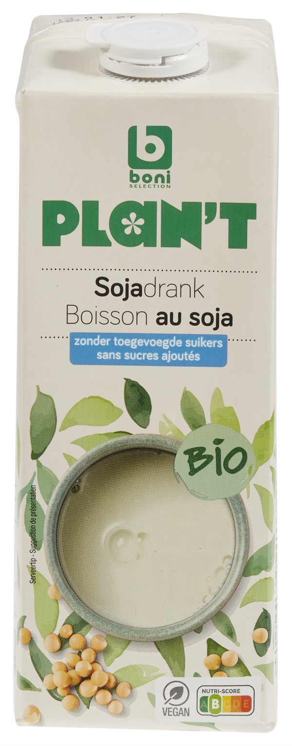 BONI (COLRUYT) Sojadrank bio gezondheidsscore - Testaankoop gezond