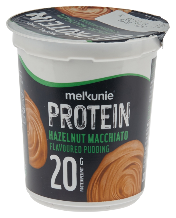 MELKUNIE Protein Pudding Hazelnut Macchiato Flavour gezondheidsscore ...