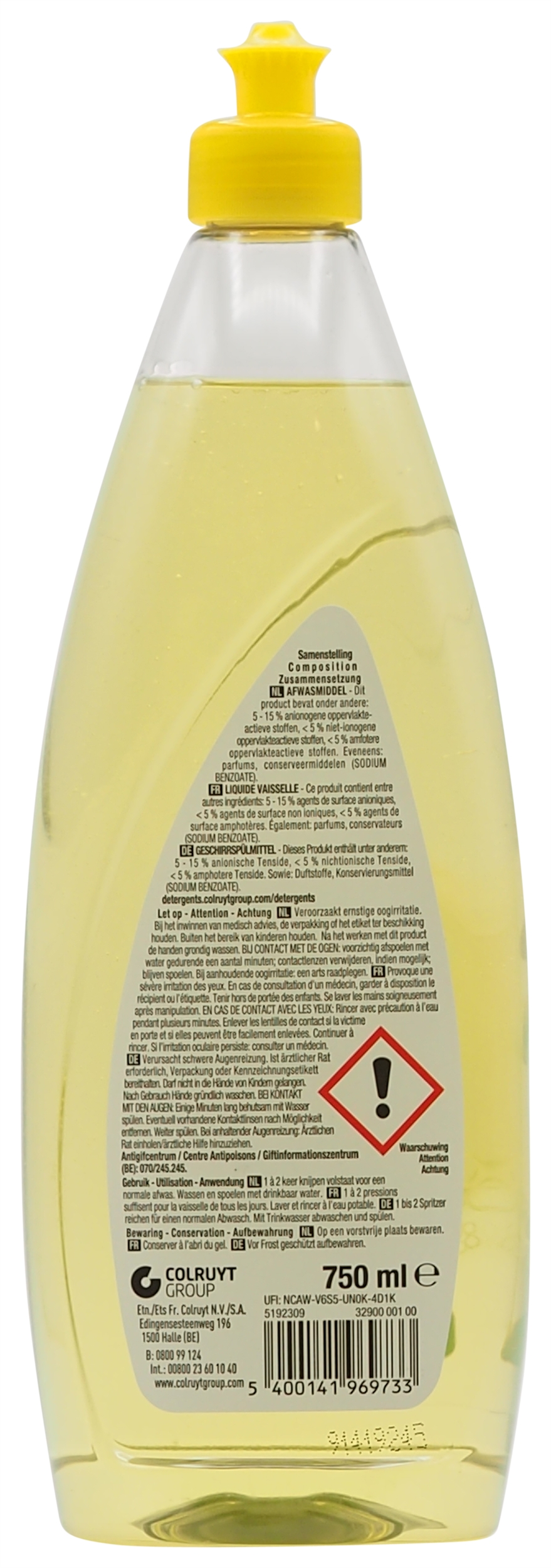 BONI (COLRUYT) (Colruyt) Fresh Lemon & Bergamot test en review ...